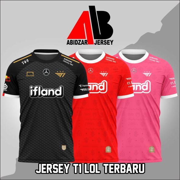 Jual JERSEY T1 WORLD LOL GAME 2023 TERBARU | Shopee Indonesia