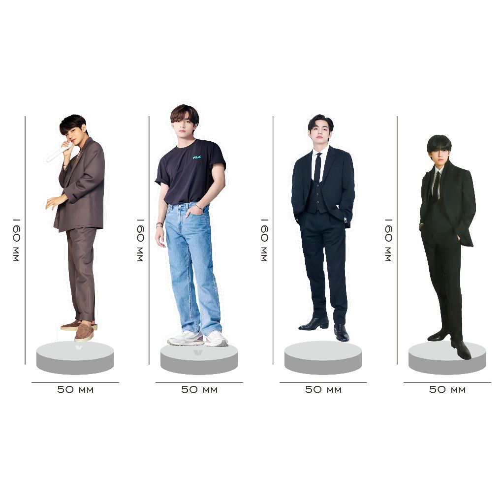 Jual Mini Stand Figure V Taehyung Kim Tae-hyung BTS | Shopee Indonesia