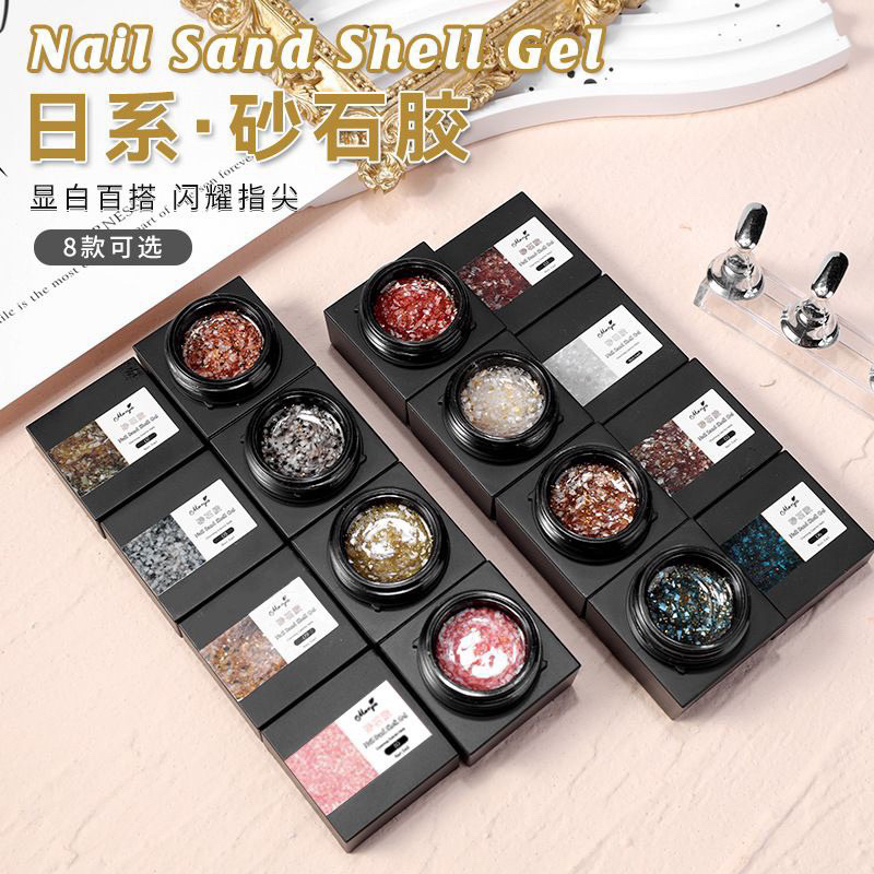 Jual MONJA SAND SHELL GEL POLISH IN JAR 5G KUTEK GEL POLISH | Shopee ...
