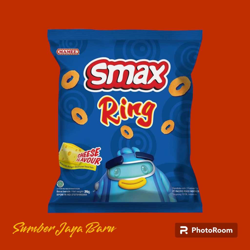 Jual Smax Ring Cheese Flavour | Isi 10 Bks | Mamee | Shopee Indonesia