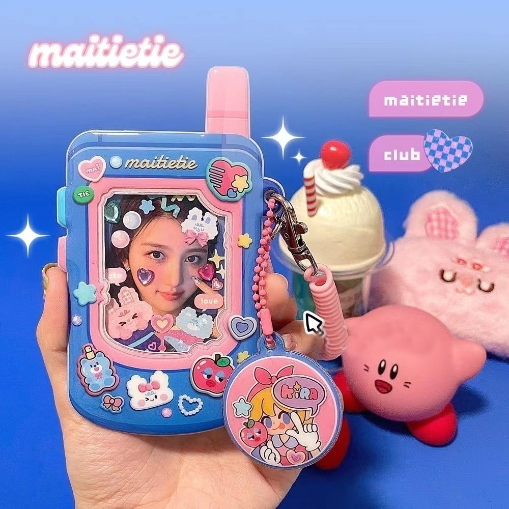 Jual Photocard ID Card Holder Cute Flip Phone | Shopee Indonesia
