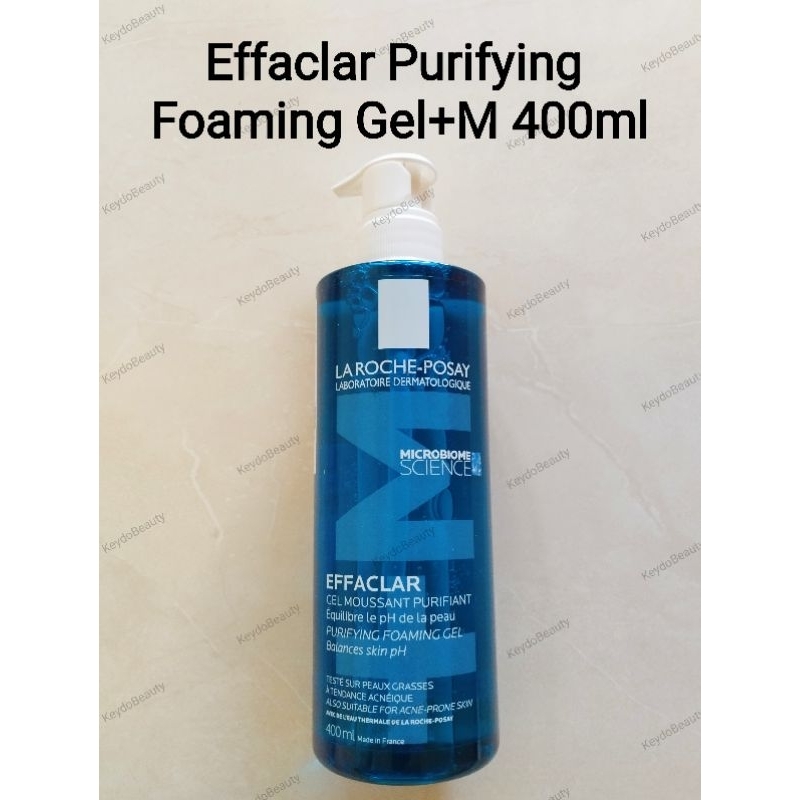 Jual La Roche Posay Effaclar Foaming Gel+M Cleanser 400ml(Exp 2027/08)(Baru)- Facial Wash Kulit ...