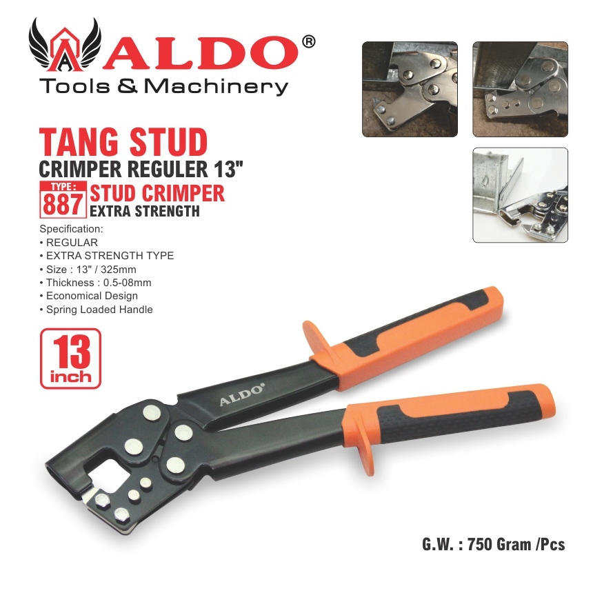 Jual TANG STUD CRIMPER REGULER 13 " TYPE 887 / TANG PARTISI / ALAT ...