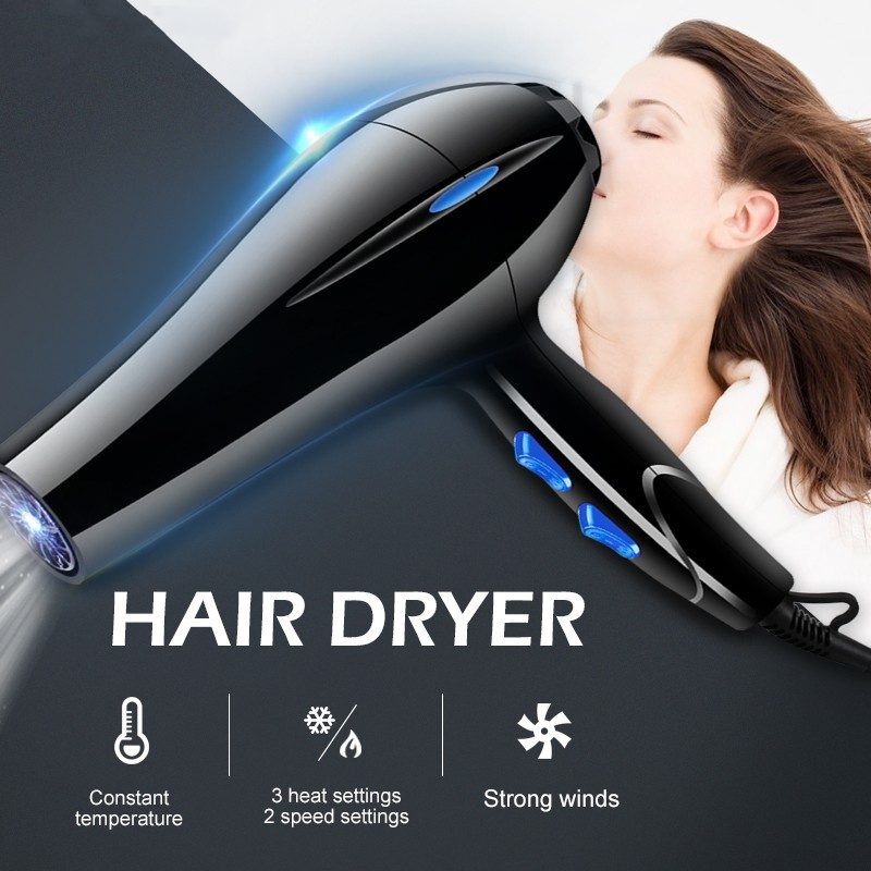 Jual Hair Dryer 9998 Pengering Rambut Daya Tinggi Cepat Kering ...
