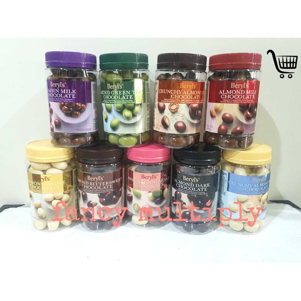 Jual READY STOCK BERYLS Chocolate Jar 450gram MALAYSIA / coklat berlys ...