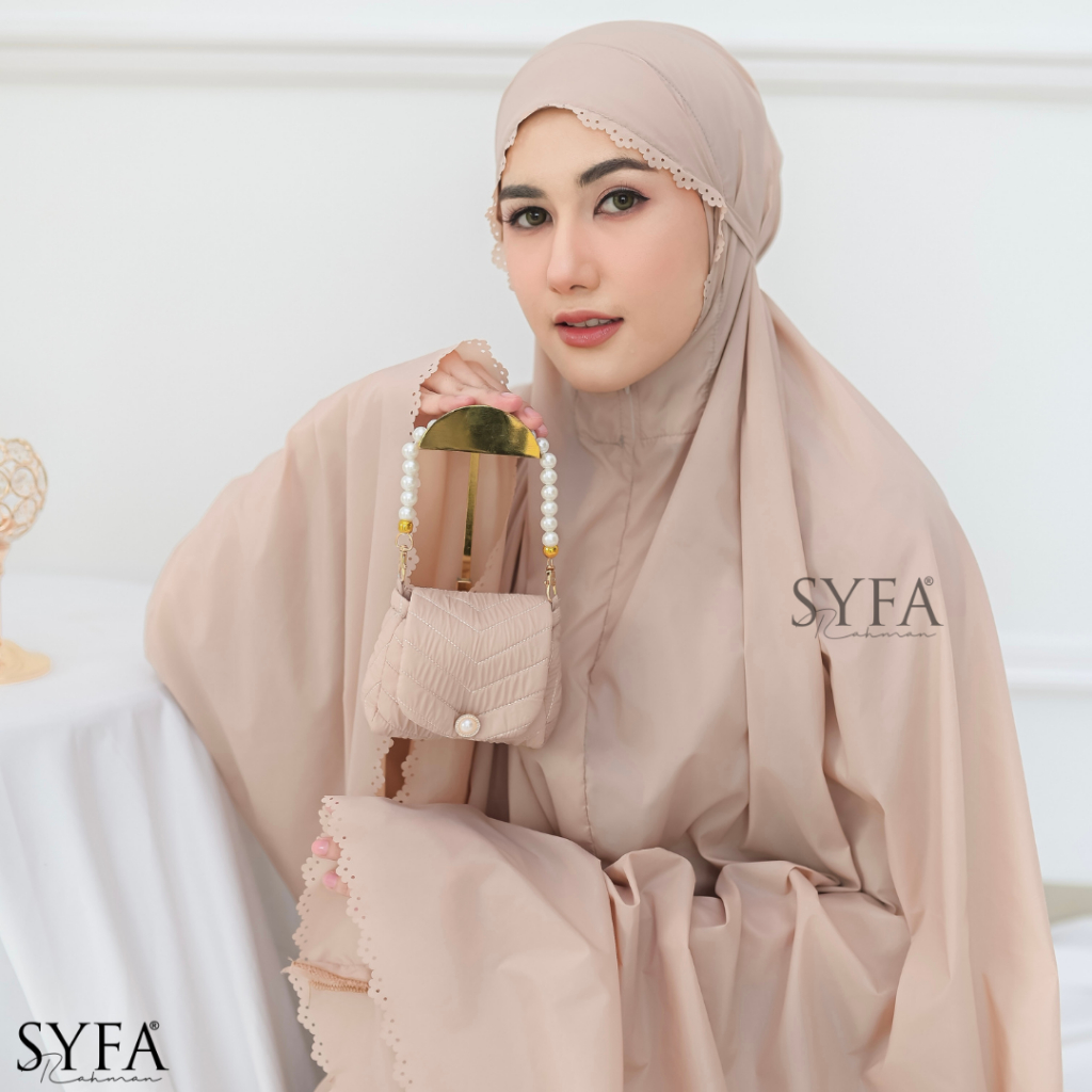 Jual Syfa Rahman - Mukena 2in1 Mini Travel Parasut Premium Korea Dewasa ...