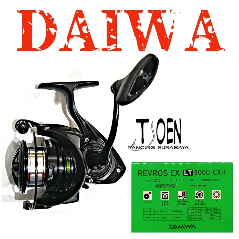 Jual REEL DAIWA REVROS EX LT 3000 XCH | Shopee Indonesia