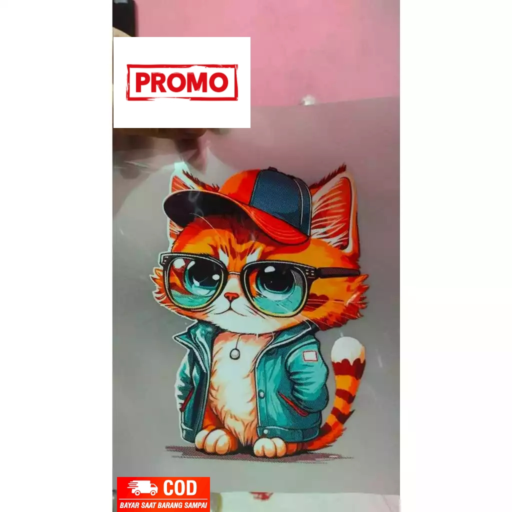 Jual Sablon DTF Thema Kucing Lucu dan Keren Ukuran 21x29cm | Shopee ...