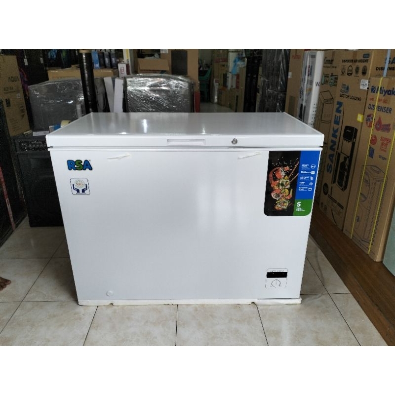 Jual RSA CHEST FREEZER BOX CF-310 300 LITER KHUSUS CIKAMPEK KARAWANG ...