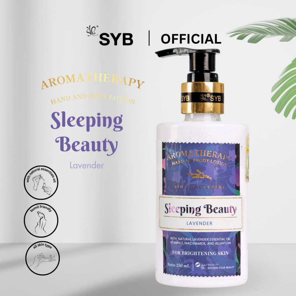 Jual SYB AROMATHERAPY HAND AND BODY LOTION SLEEPING BEAUTY | Shopee ...