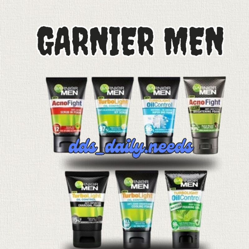 Jual Garnier Facial Foam Men 100ml / Pencuci Muka Pria / Facial Foam ...