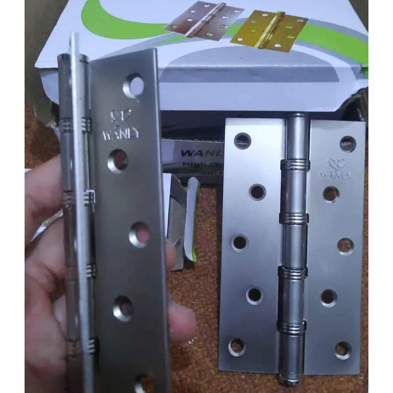 Jual ENGSEL BEARING WANLY 5" INCH ENGSEL PINTU TEBAL | Shopee Indonesia