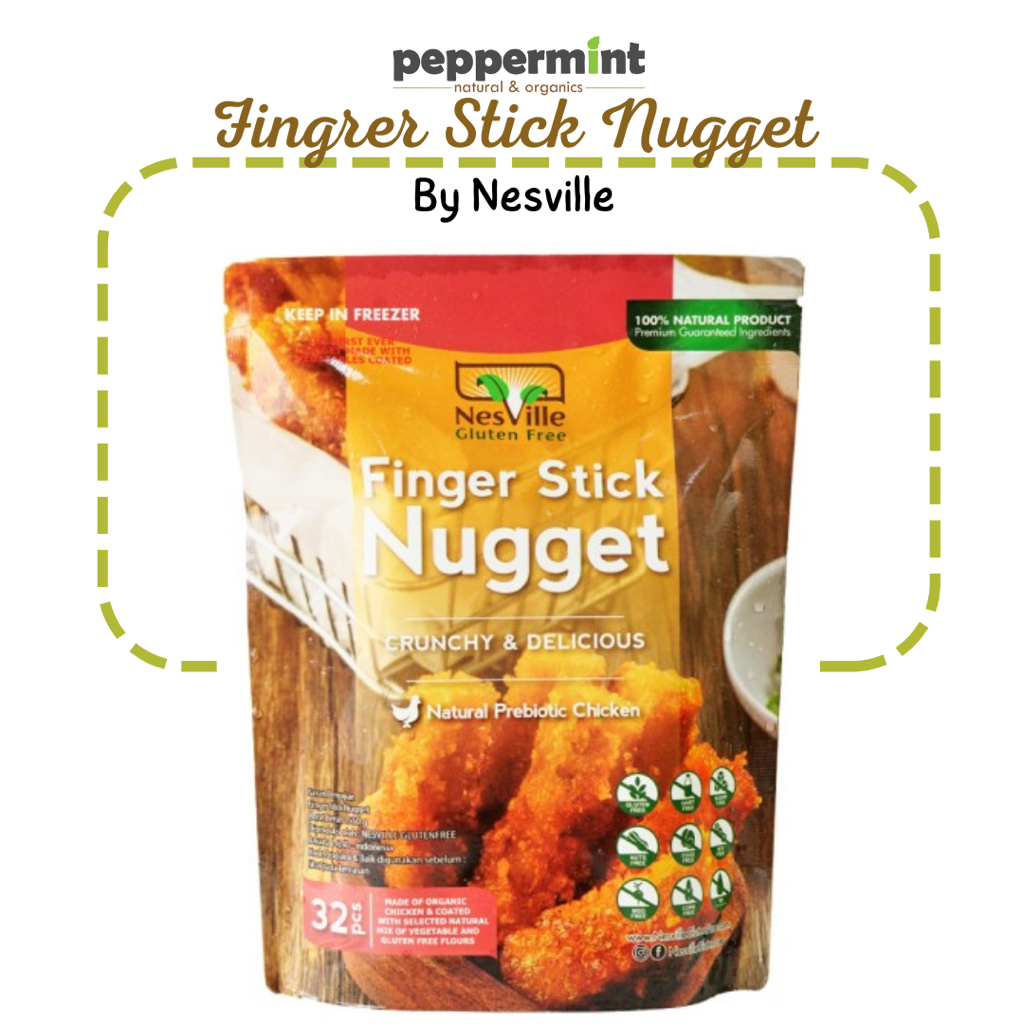 Jual Nesville Gluten Free Fingerstick Nugget (550 gr) / Nugget Gluten ...