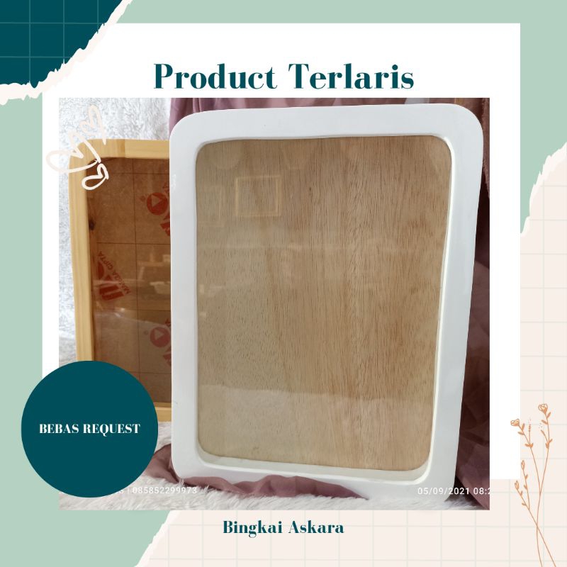Jual FRAME MAHAR Bingkai Mahar Askara Pigura Figura Frame Siku Lengkung ...