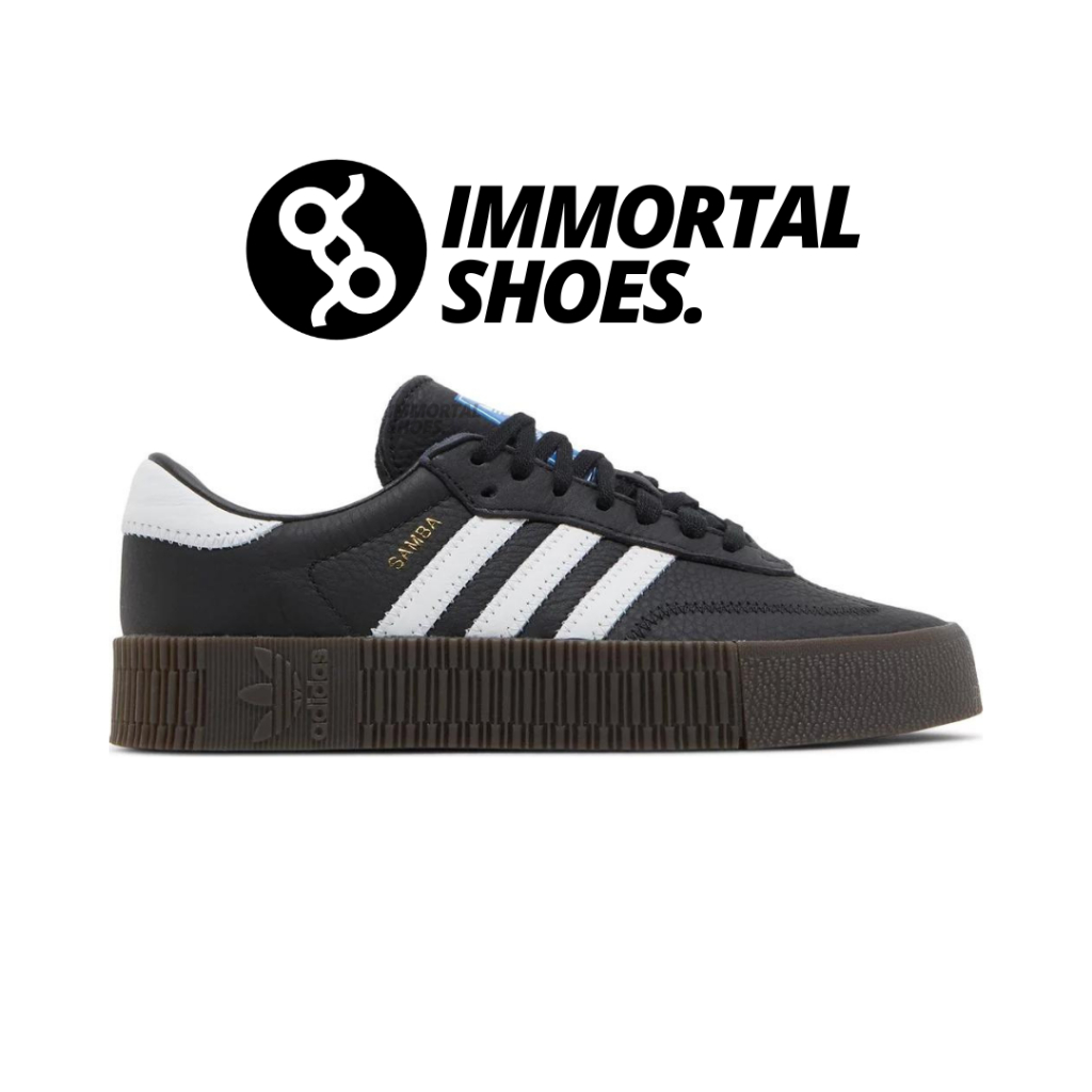 Jual sepatu adidas sambarose core black Original authentic B28156 ...