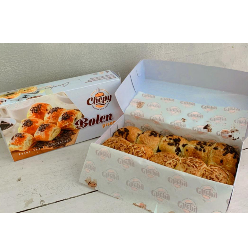 Jual Bolen Pisang miss Chepy isi 10 pcs keju dan coklat | Shopee Indonesia