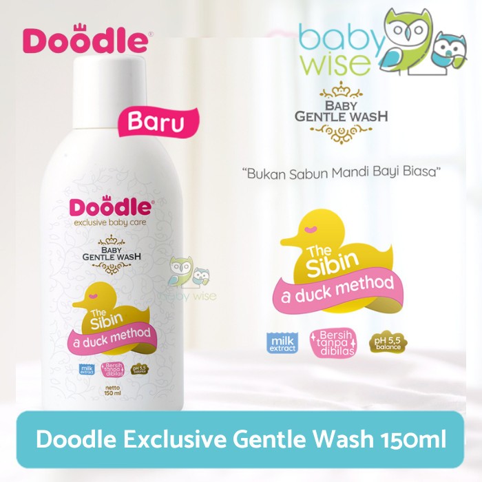 Jual Doodle Exclusive Gentle Wash - Sabun Mandi Anak | Shopee Indonesia