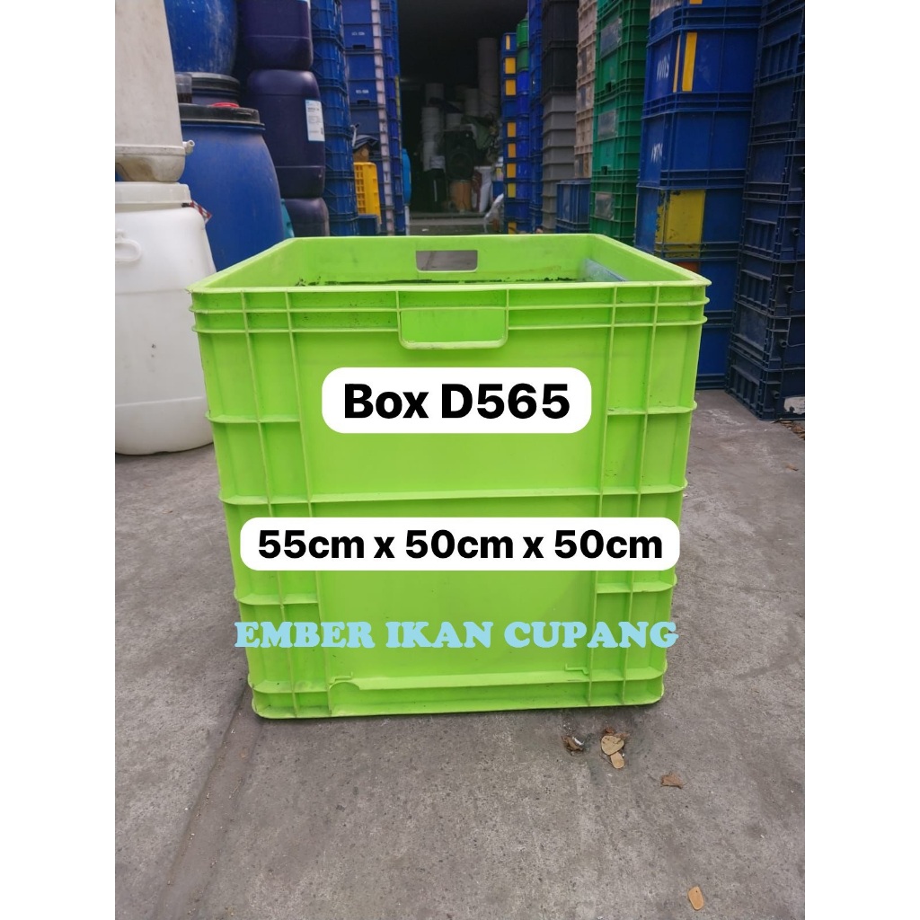 Jual Box Container Bak Kura Kura Bak Ikan Box Rabbit plastik tipe D565 ...