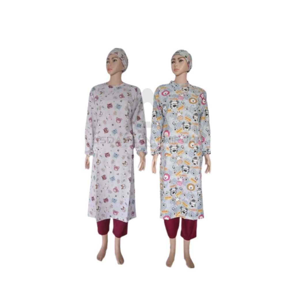 Jual Surgical Gown Motif Lucu, Surgical Gown Motif Terbaru, Apron, Baju ...