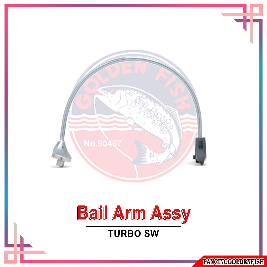 Jual BAIL ARM ASSY,BAIL ARM LEVER KHUSUS REEL GOLDENFISH TURBO SW ...