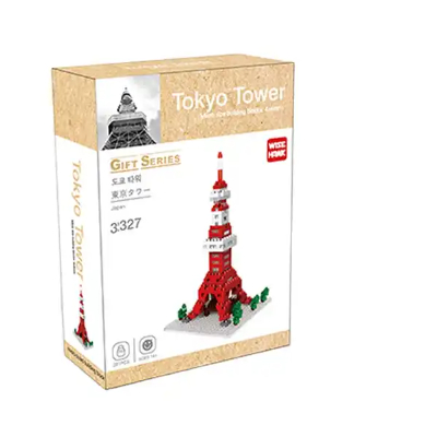 Jual Mainan Koleksi Mini Block DIY Arsitektur Architecture Series Tokyo ...