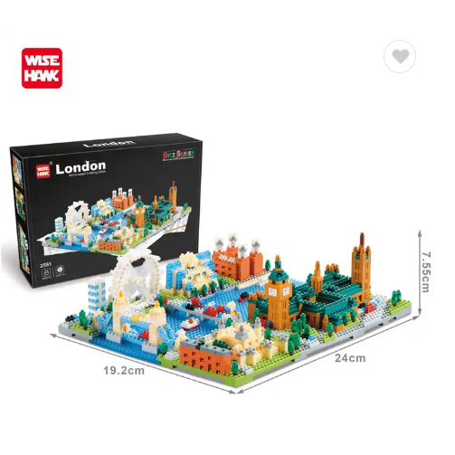 Jual Mainan Koleksi Mini Block DIY Arsitektur Architecture Series ...