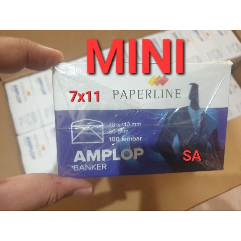 Jual Amplop 80gsm MINI PG merk PAPERLINE 7x11 cm. amplop kecil pakai ...