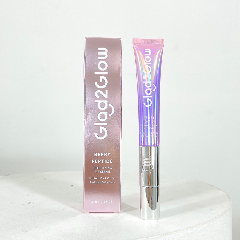 Jual Glad2Glow G2G Berry Peptide Brightening Eye Cream | Shopee Indonesia