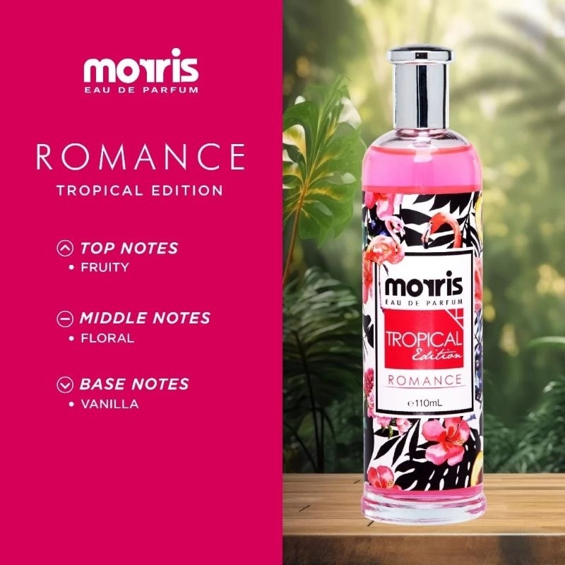 Jual Morris Parfum Cewek Tropical Edition 110ml | Shopee Indonesia