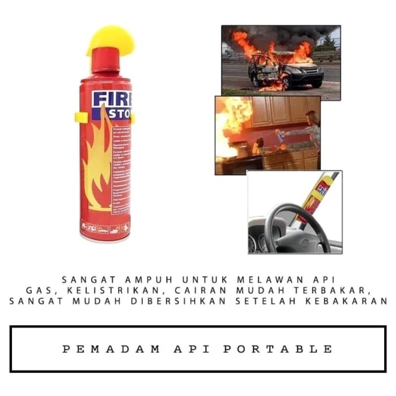Jual Alat Pemadam Api Kebakaran Mobil Rumah Emergency Fire Stop ...