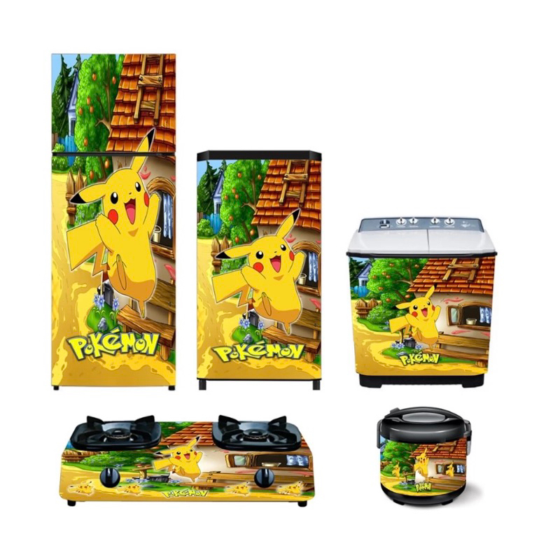 Jual Stiker Kulkas 1 Pintu / Stiker Kulkas 2 Pintu / Stiker Kompor ...