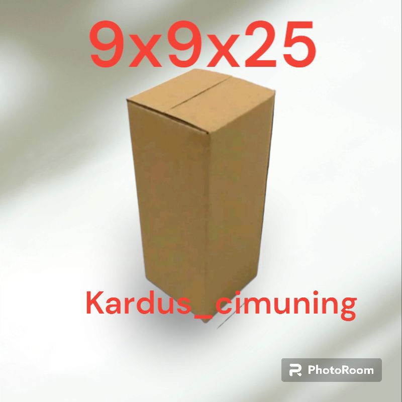 Jual kardus box packing 9x9x25 | Shopee Indonesia