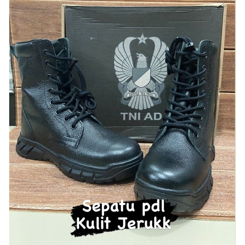 Jual SEPATU PDL JATAH TNI-AD KULIT JERUK PT. BOCOROCCO DAN PT. SAB ...
