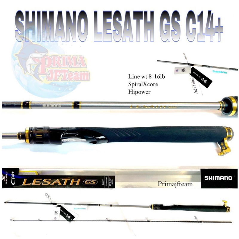 Jual Joran Shimano lesath gs 20 2602f 8-16lb 183cm | Shopee Indonesia