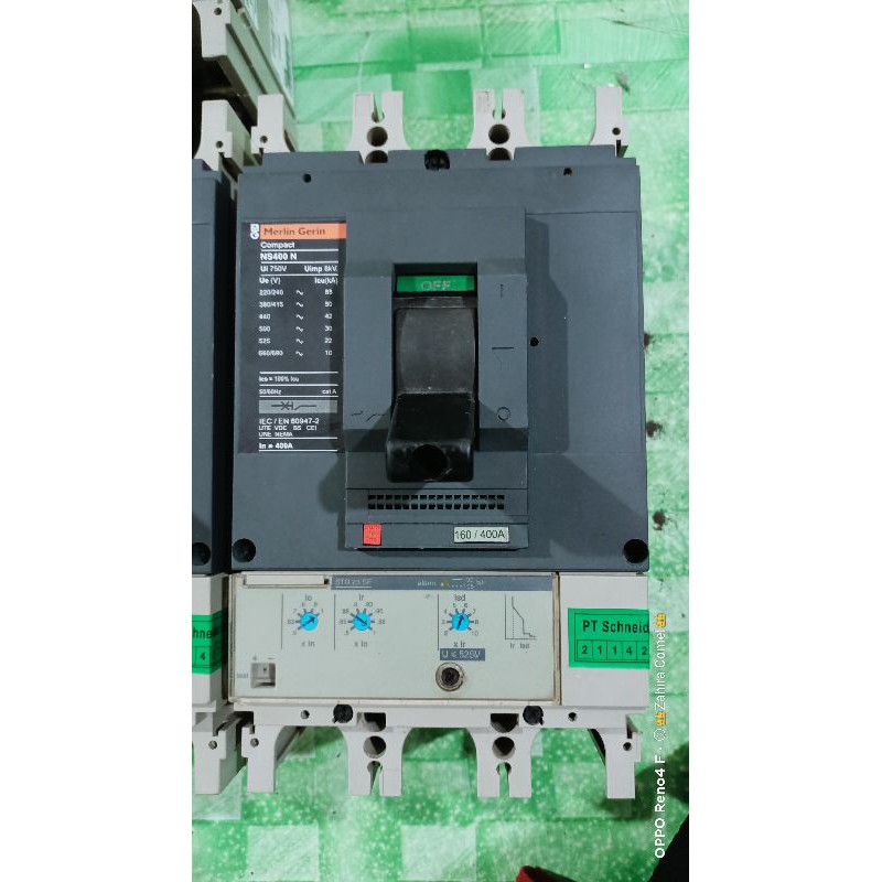 Jual MERLIN GERIN tipe NS400N 400A 3p ori | Shopee Indonesia