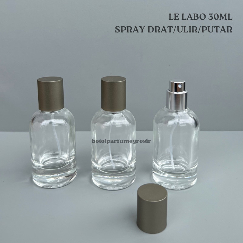 Jual BOTOL LE LABO GREY 30ML DRAT | Shopee Indonesia