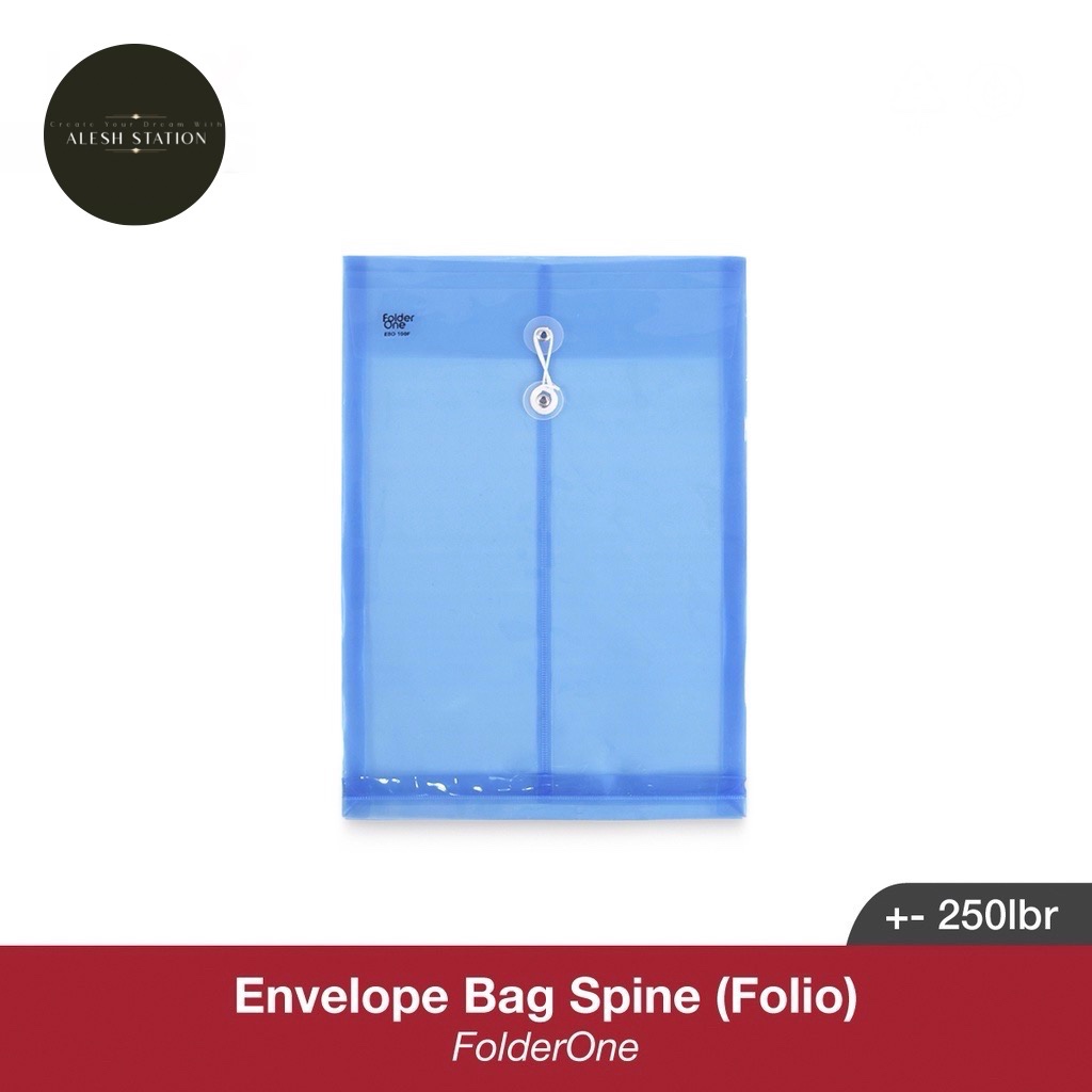 Jual Folder one Map Tali Folio Fc F4 ( Envelope Bag Spine ) | Shopee ...