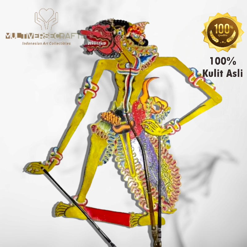 Jual Wayang Alusan Kulit Kerbau Asli Cakil/Buto Cakil Alusan Ukuran ...