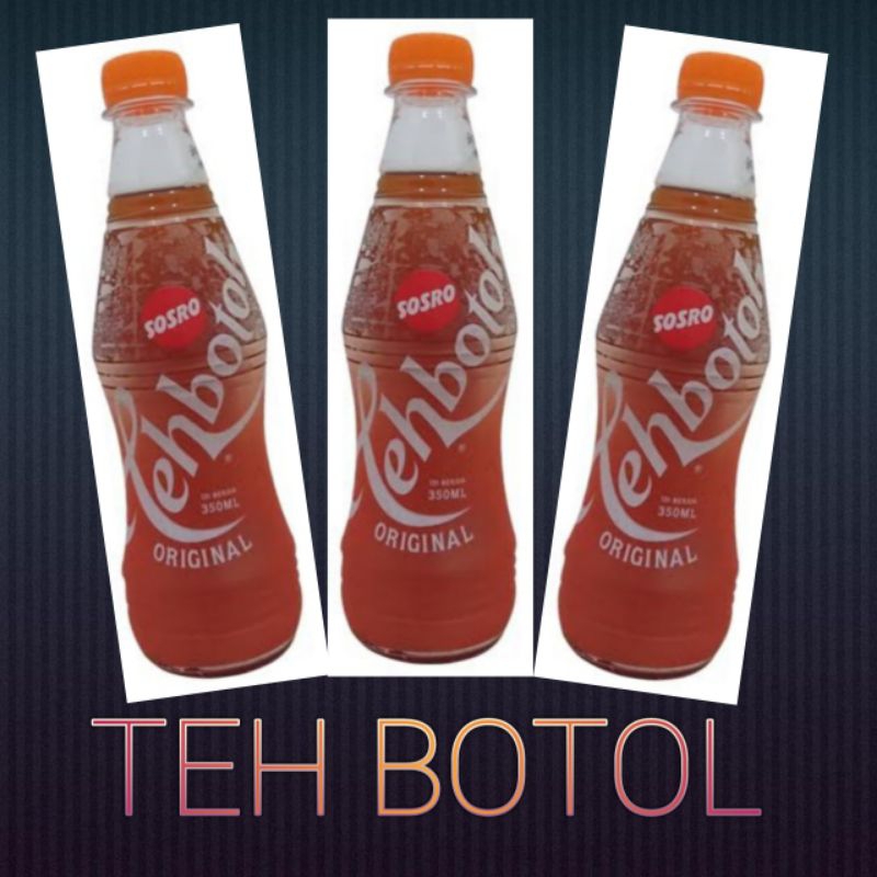 Jual TEH BOTOL SOSRO, KEMASAN PET 350 ML ISI 12 PCS | Shopee Indonesia
