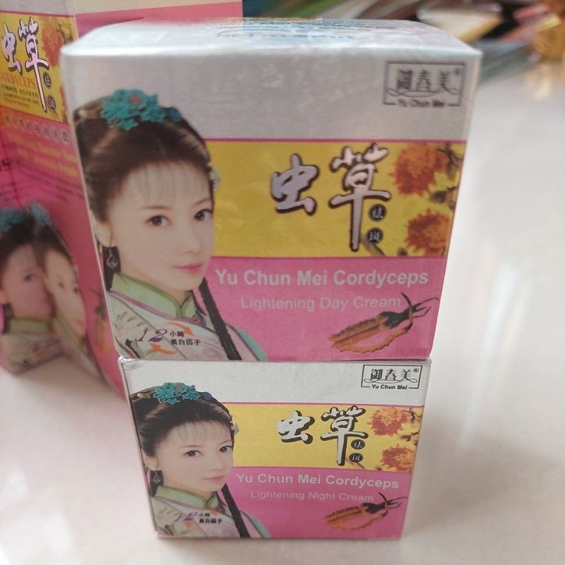 Jual YU CHUN MEI CORDYCEPS Day & Night Cream, Toner & Serum ORI BPOM ...