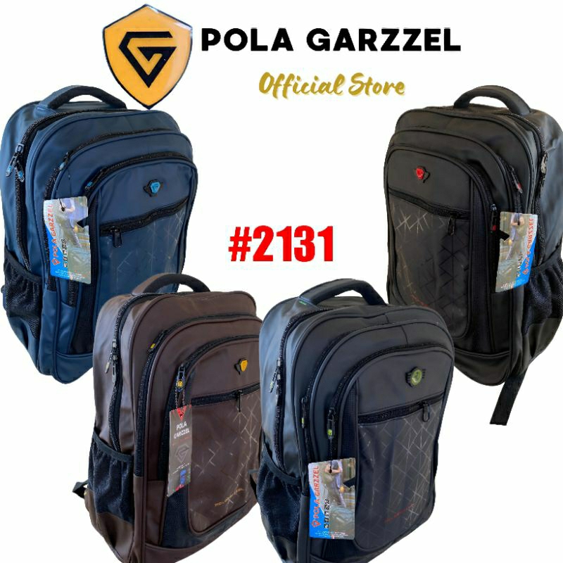 Jual POLA GARZZEL #2131 - TAS PREMIUM RANSEL BACKPACK POLO WATERPROOF ...