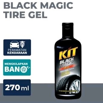 Jual KIT Black Magic Tire Gel 270ml/Semir Ban/Pengkilap Ban Mobil/Motor ...