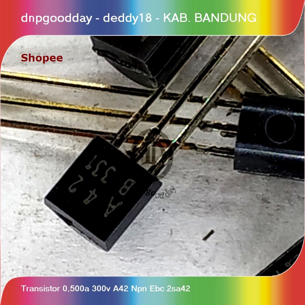 Jual transistor 0,500a 300v a42 npn ebc 2sa42 | Shopee Indonesia