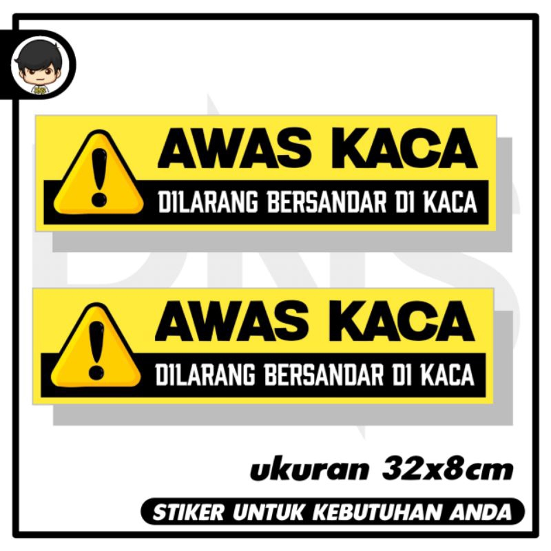 Jual stiker pagar kaca mall hotel sticker rambu | Shopee Indonesia