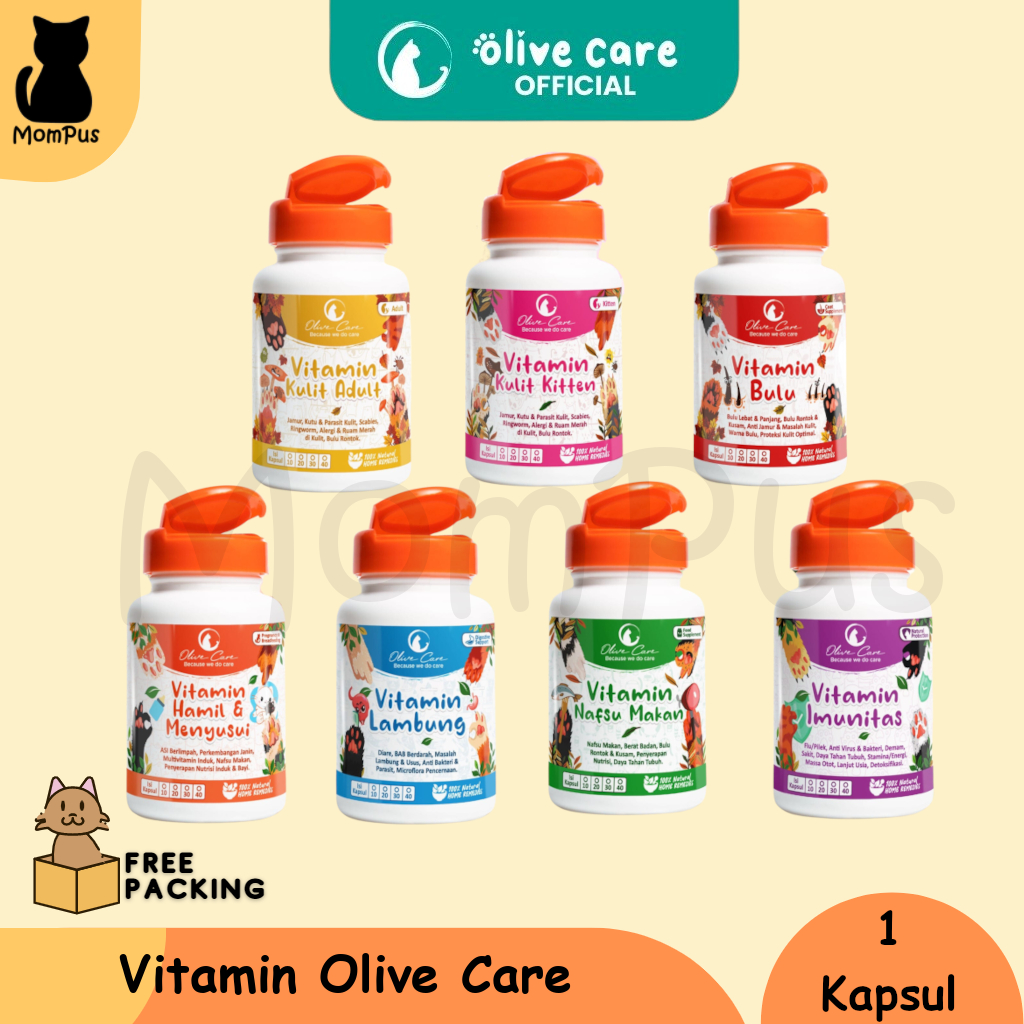 Jual Olive Care 1 Kapsul All Varian Obat Penggemuk Penambah Nafsu Makan ...