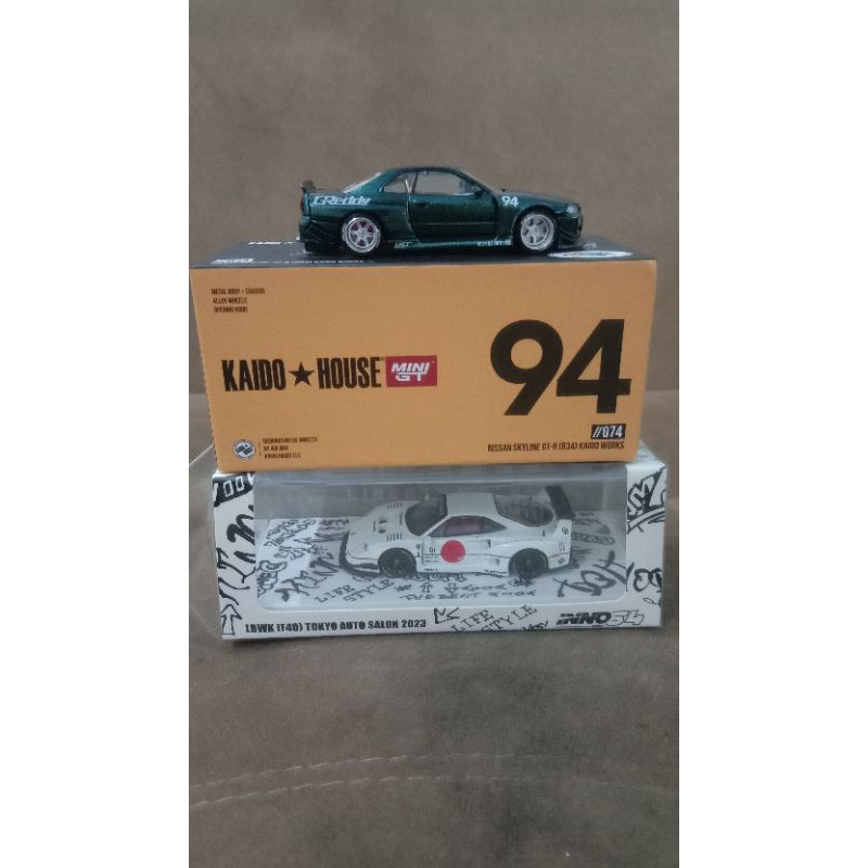 Jual Mini GT Kaido House Greedy + Ino 64 LBWK f40 | Shopee Indonesia