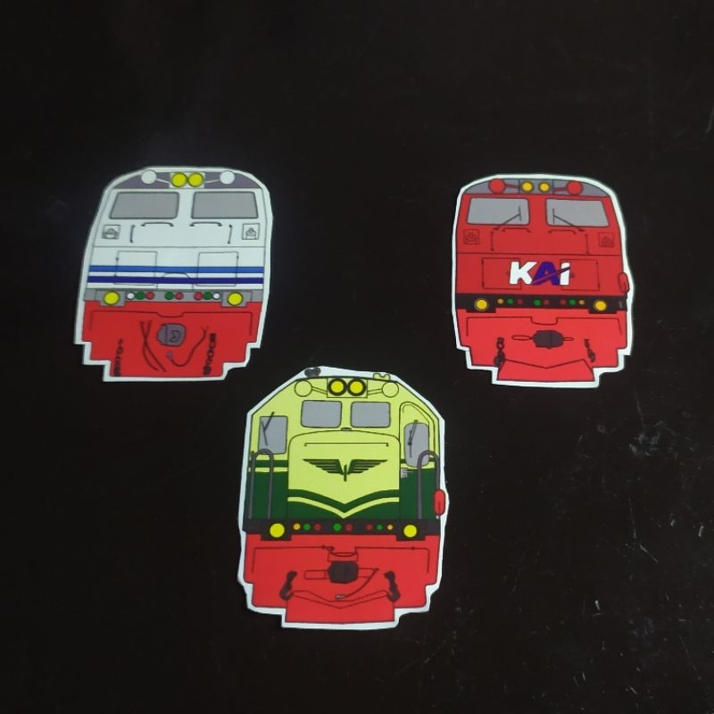 Jual STIKER LOKOMOTIF KAI, PAKET CC201 VINTAGE, CC201 RnB, CC204 | Shopee Indonesia