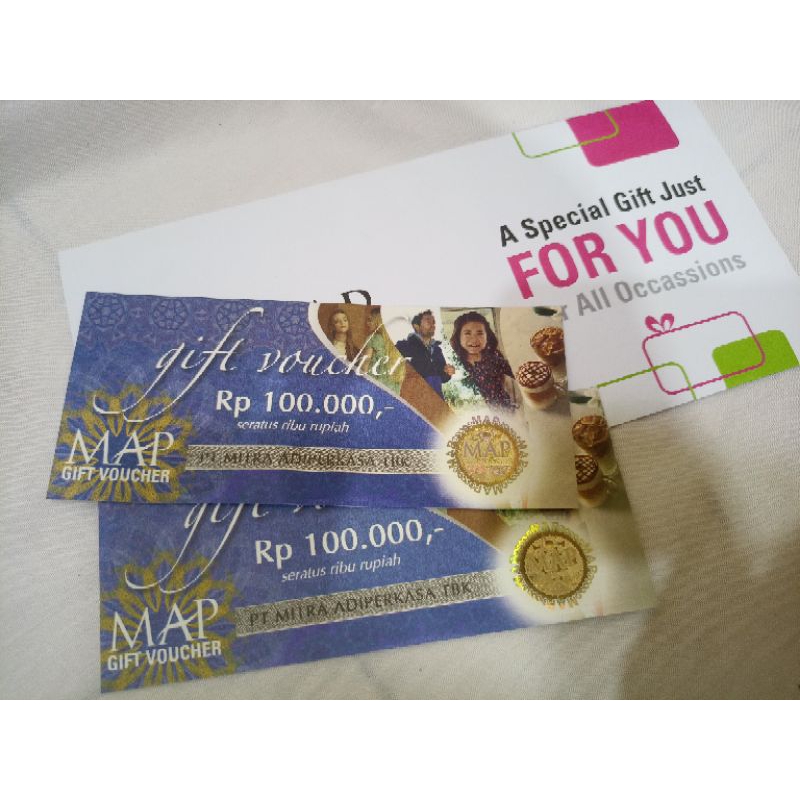 Jual Voucher MAP 100k | Shopee Indonesia
