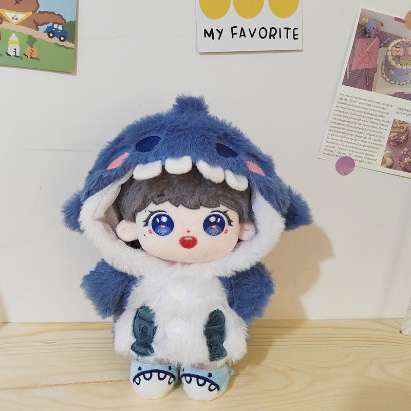 Jual Kostum Hiu Shark Baju Doll Minidoll 20cm | Shopee Indonesia