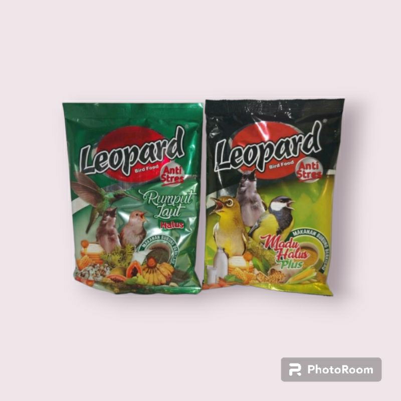 Jual pakan burung pur burung leopard ( halus) | Shopee Indonesia